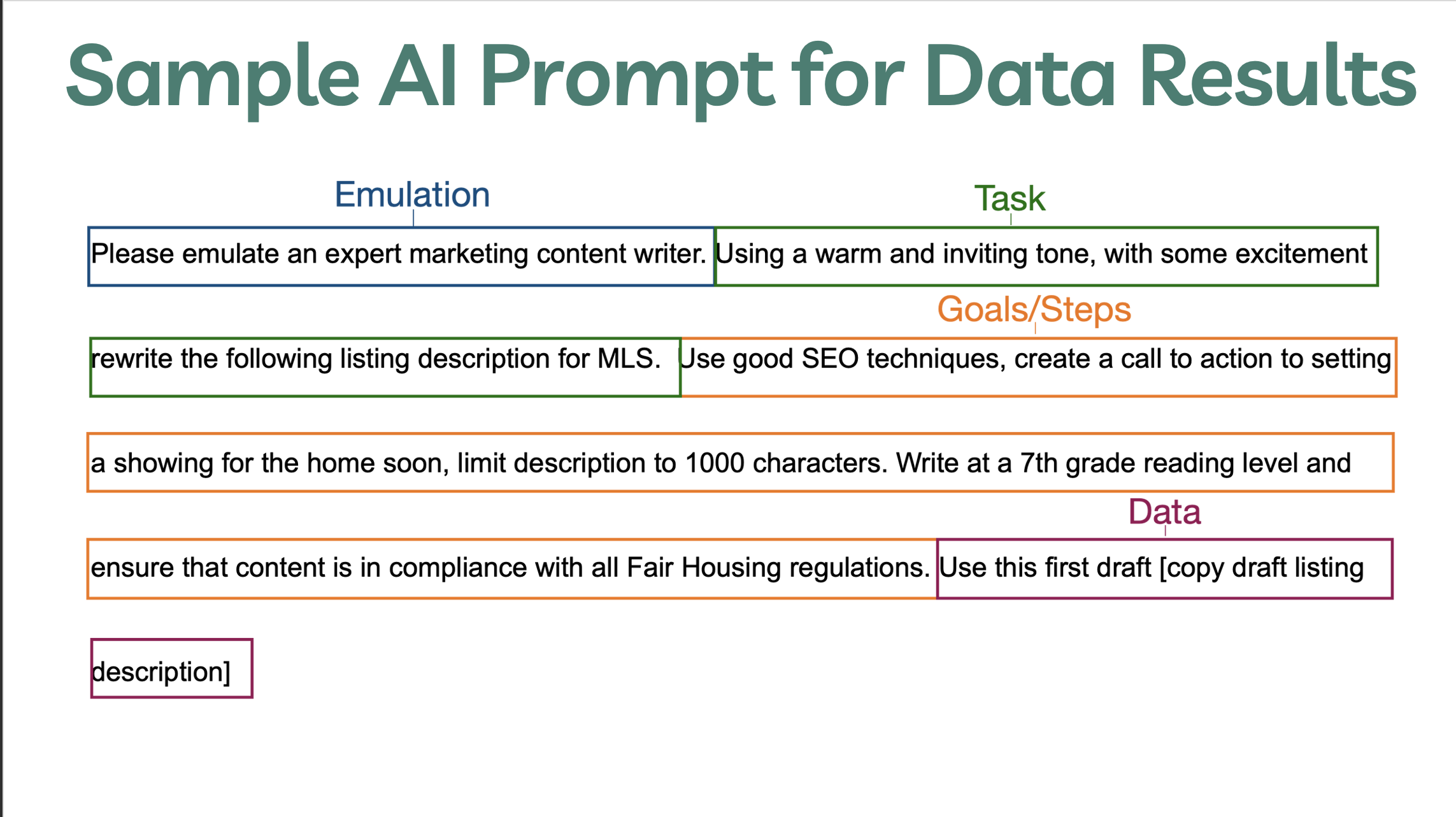 ChatGPT Prompt for Data Results - | Matthew Rathbun